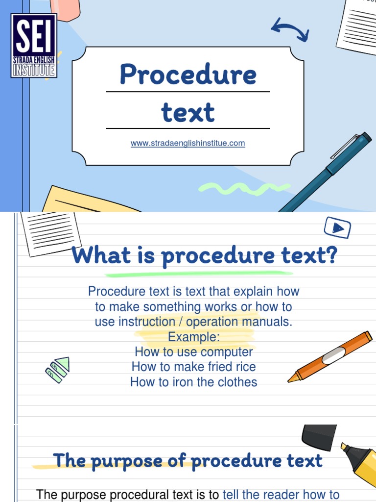 Unit 4 Intermdiate (Procedure Text) | PDF | Linguistics | Grammar