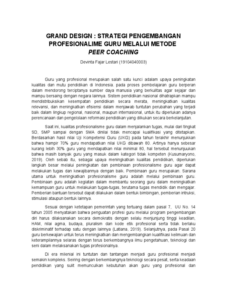 Grand Design 1 | PDF