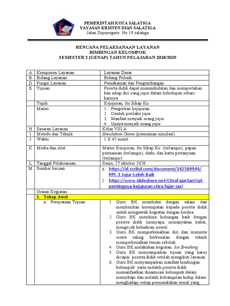 RPL - Simulation Game | PDF