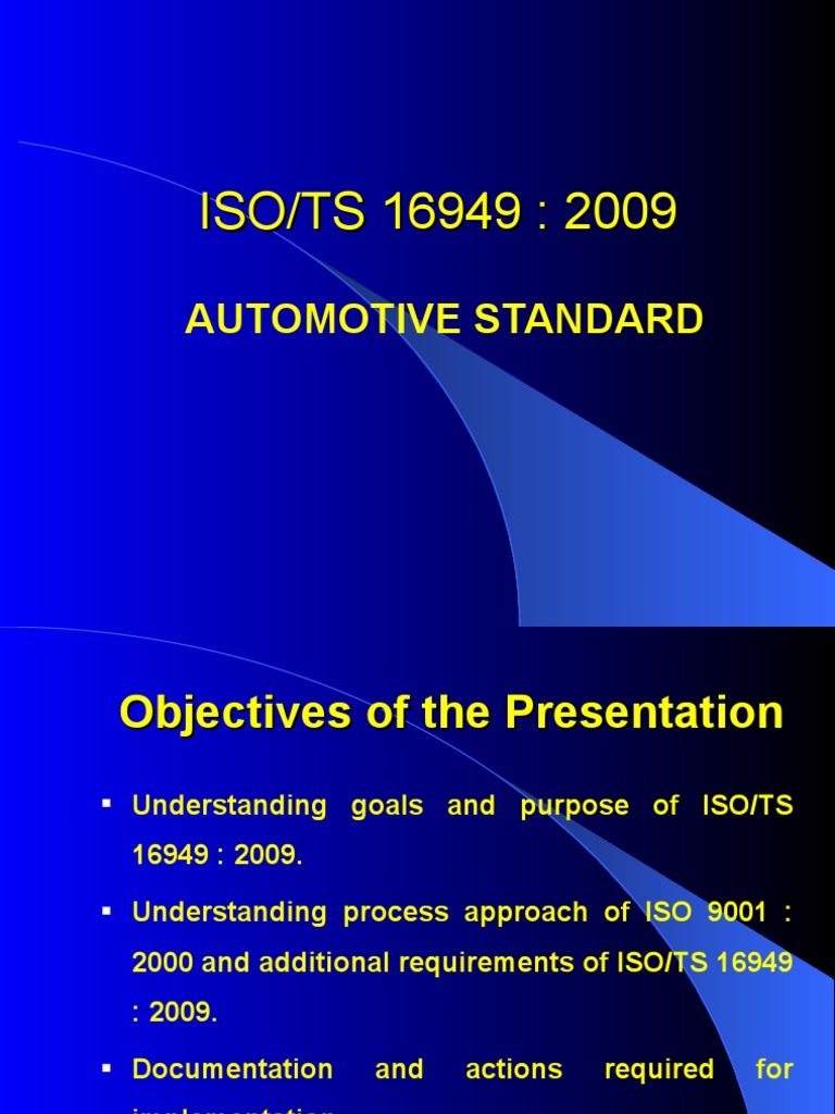 Iso/ts 16949: 2009 | PDF | Quality Management System | Calibration
