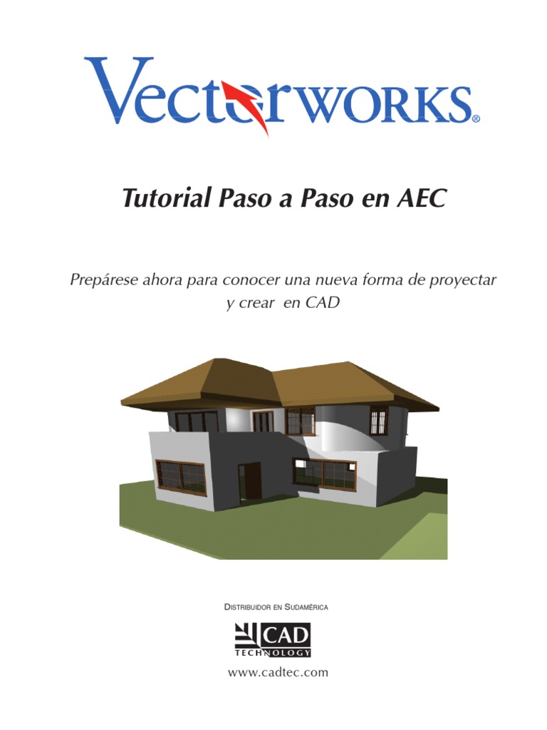 Tutorial VectorWorks: Diseño AEC 3D | PDF | Point and Click | Macintosh