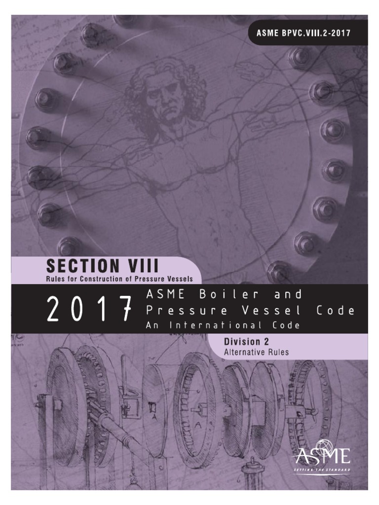 Asme Viii - Div.2 - 2017 | PDF