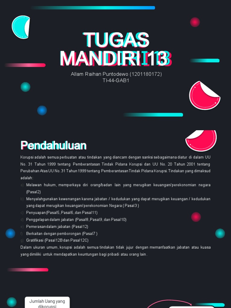 Pendidikan Kewarganegaraan - PB 13 - Tugas 13 - Allam Raihan Puntodewo - 1201180172 - TI-44-GAB1 ...