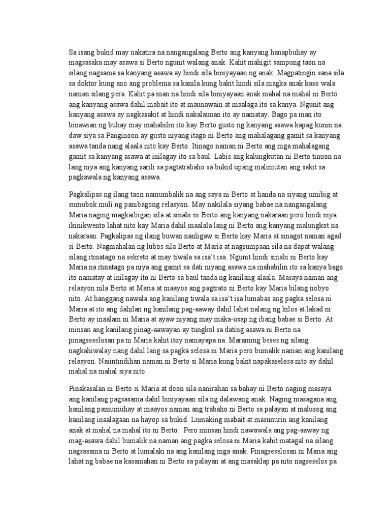 Maikling Kwento | PDF