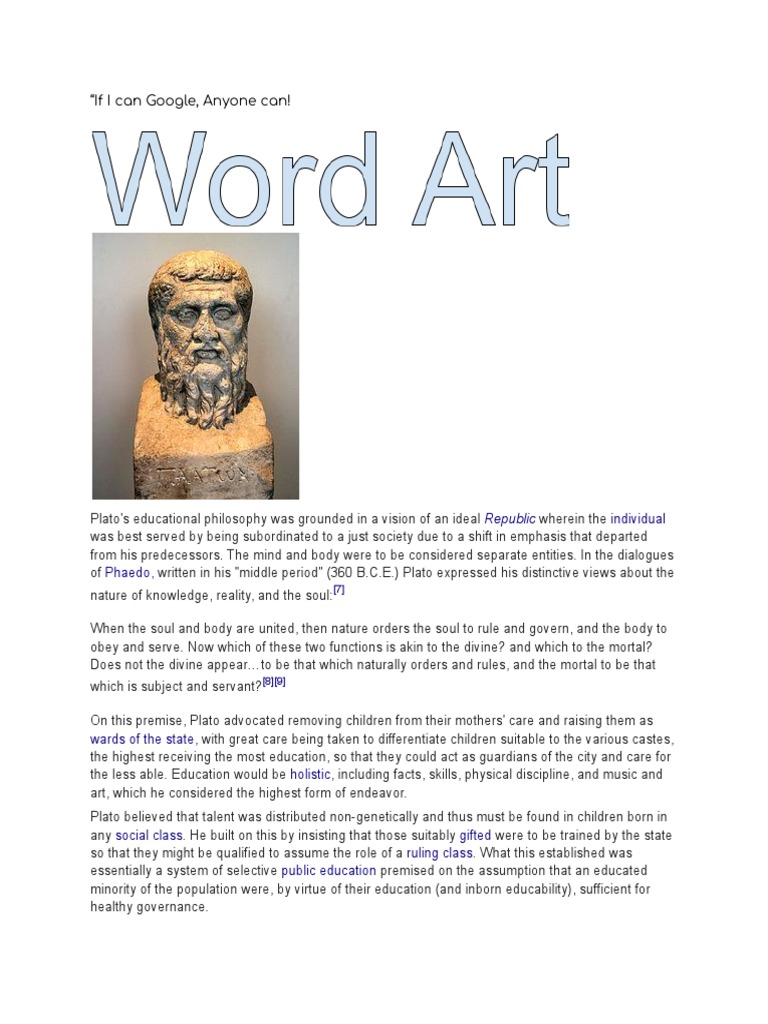 Google Foo and You | Download Free PDF | Plato | Epistemology