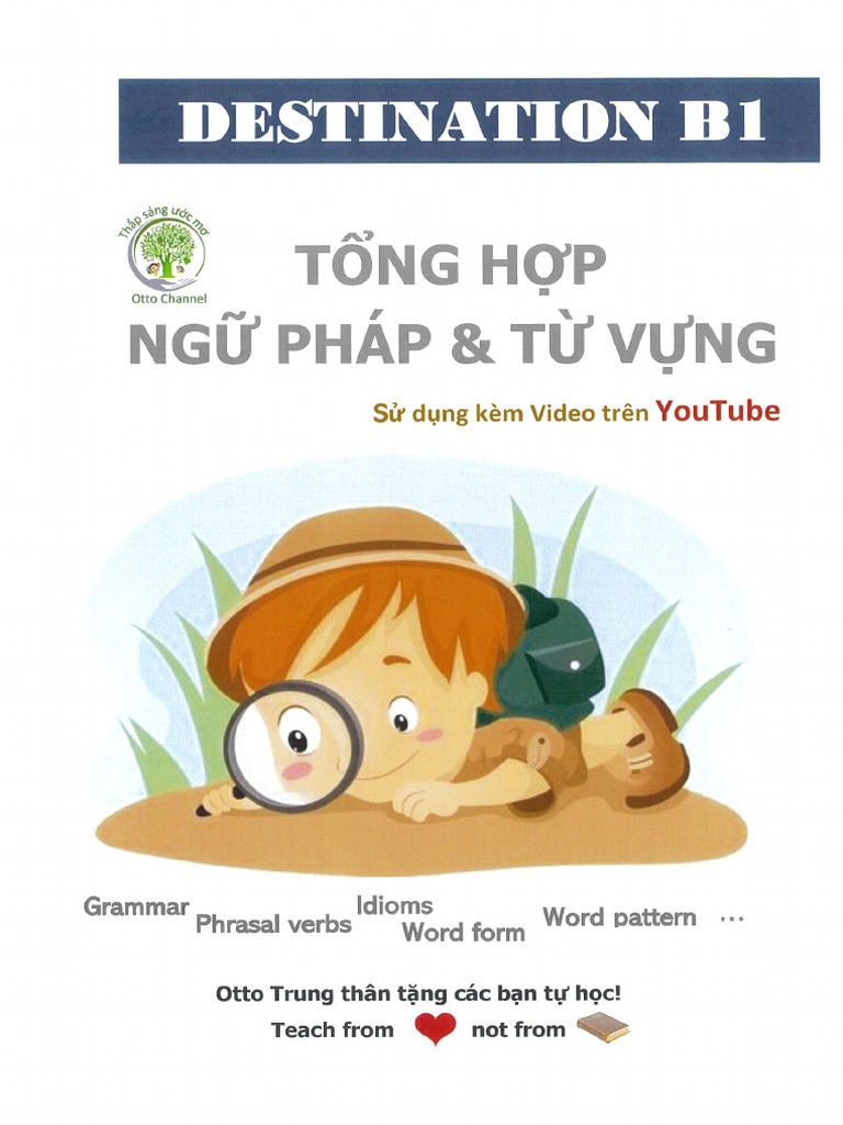 HSG_OTTO_Hướng Dẫn Tự Học Destination B1_Otto Channel | PDF