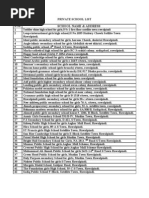 Schools List Rawalpindi Formatted | PDF | Schools | Educational ...