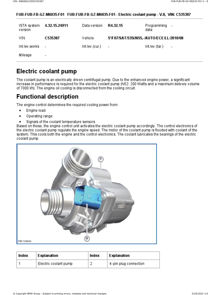 Bum Water | PDF | Pump | Coolant