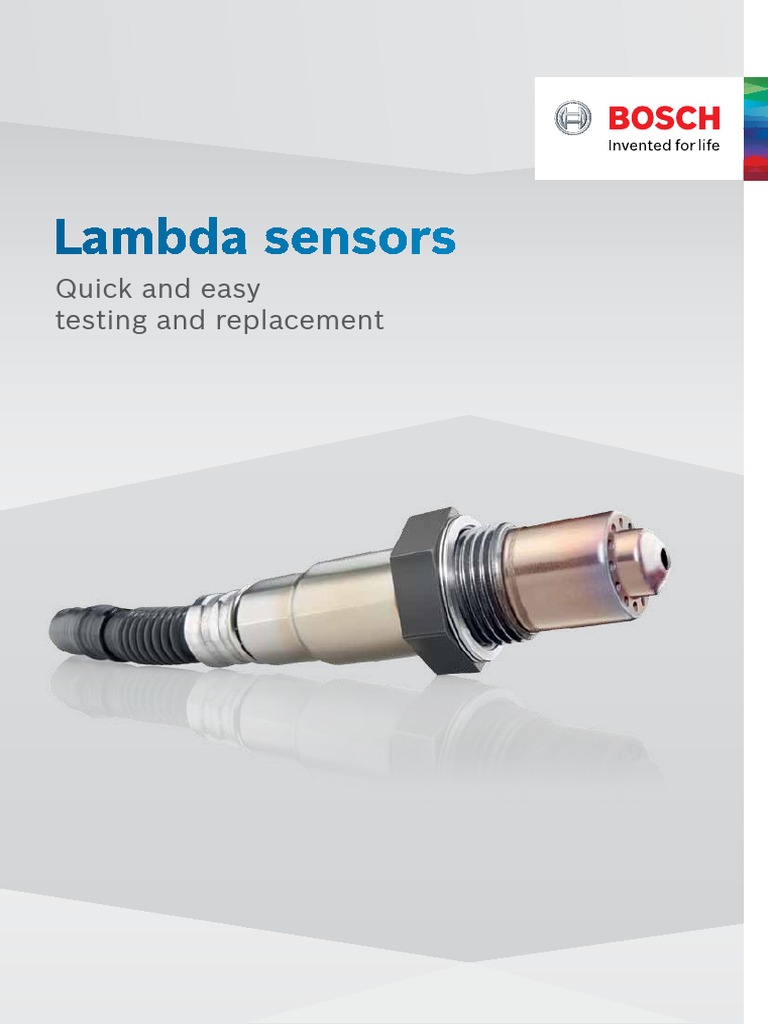Lambda Sensors: Quick and Easy Testing and Replacement | PDF | Machines ...