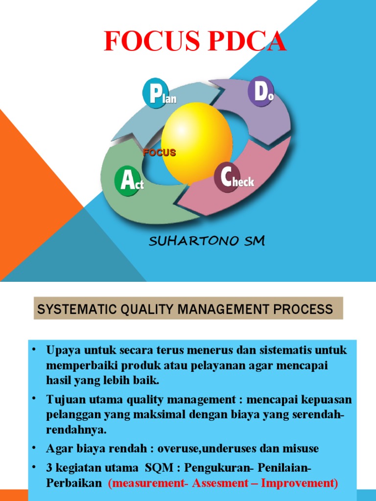 Penerapan FOCUS PDCA dalam Perbaikan Mutu | PDF | Karier & Perkembangan ...