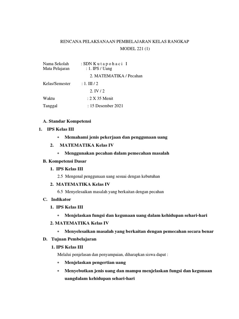 2 RPP PKR 221 Tantri Anindya Dewi - 834901697 | PDF