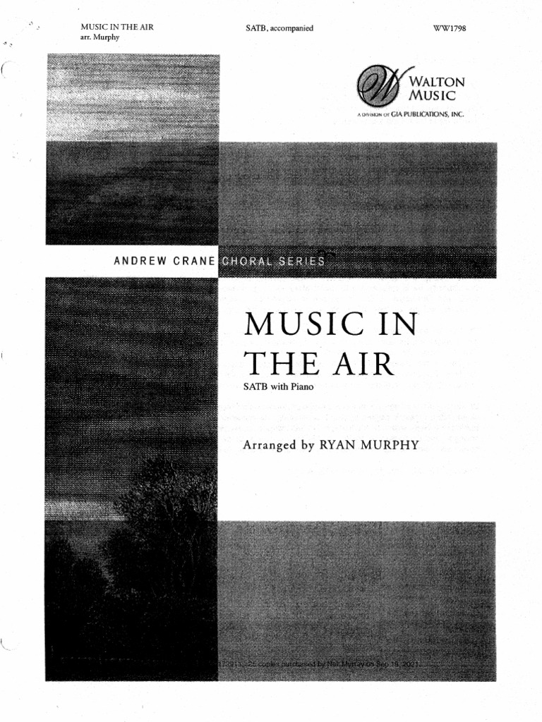 Music in The Air | PDF