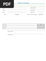 Job Card Template | PDF
