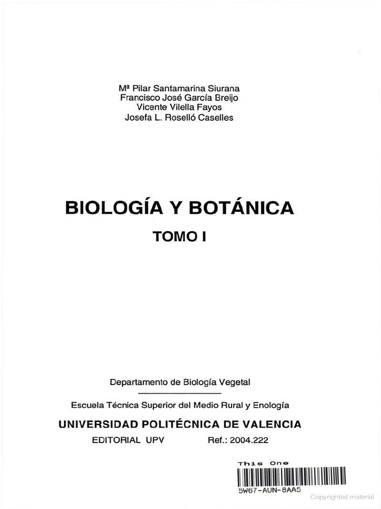 Biología y Botánica | PDF