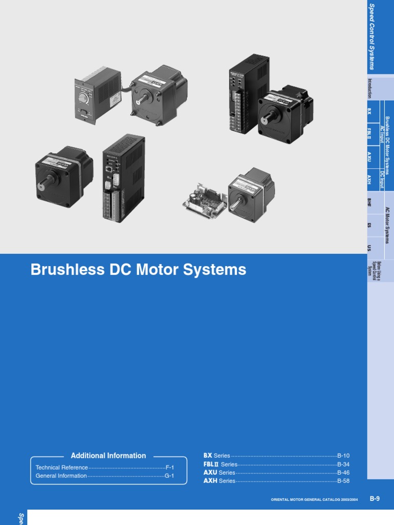 Vexta Brushless DC | PDF | Power Supply | Gear