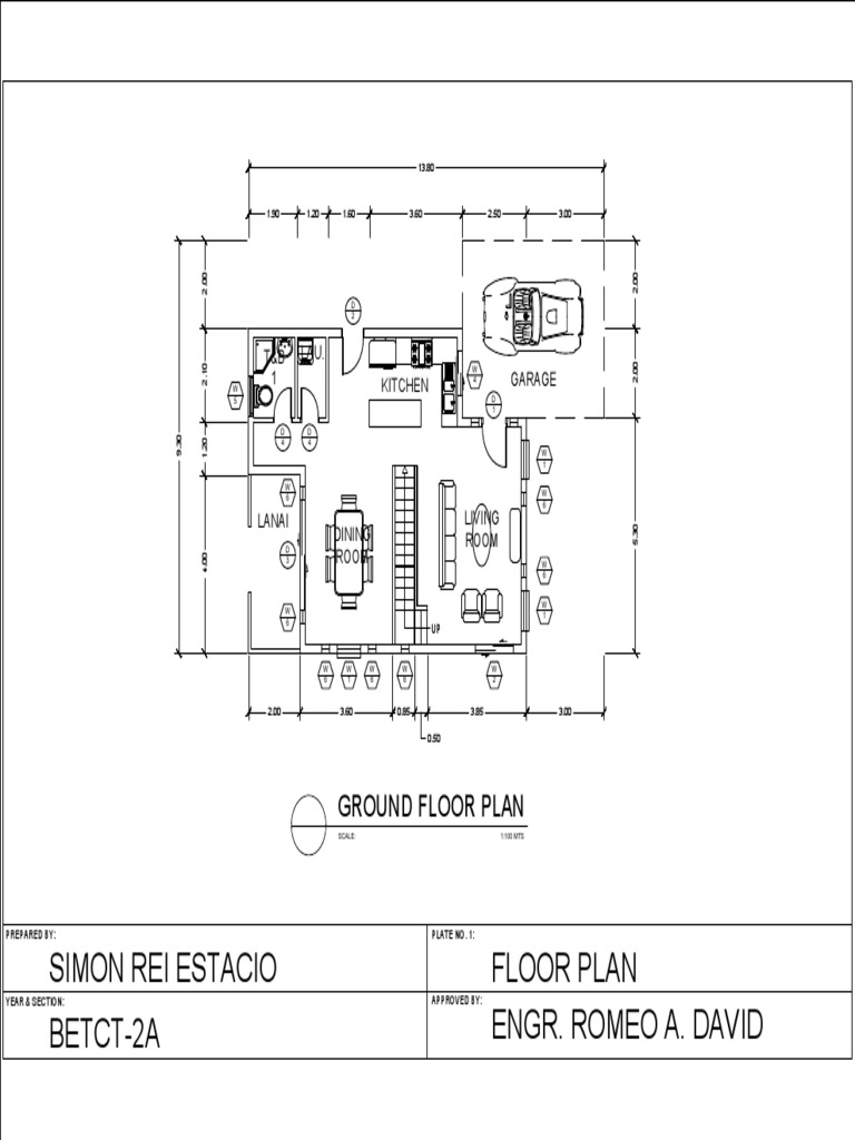 Floor Plans by David Estacio | PDF | Window | Door