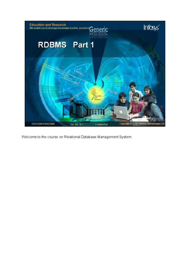 An Introduction to Relational Database Management Systems and their ...