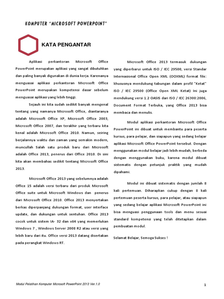 Panduan Lengkap Microsoft PowerPoint 2013 | PDF | Komputer