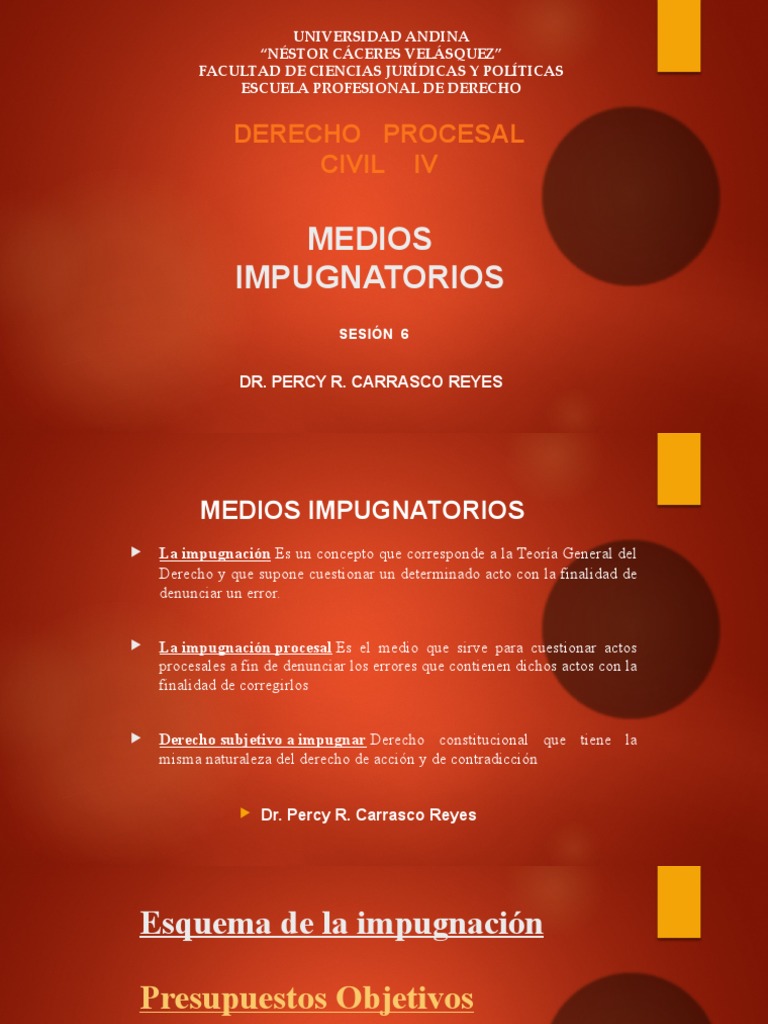 04 Med - Impug Viii A 2020 I | PDF | Ley procesal | Jurisdicción
