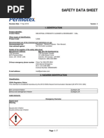 Msds - Taski All Purpose Cleaner | PDF | Occupational Safety And Health ...