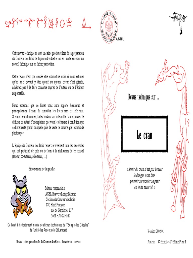 Cran | PDF | Nœud | Escalade