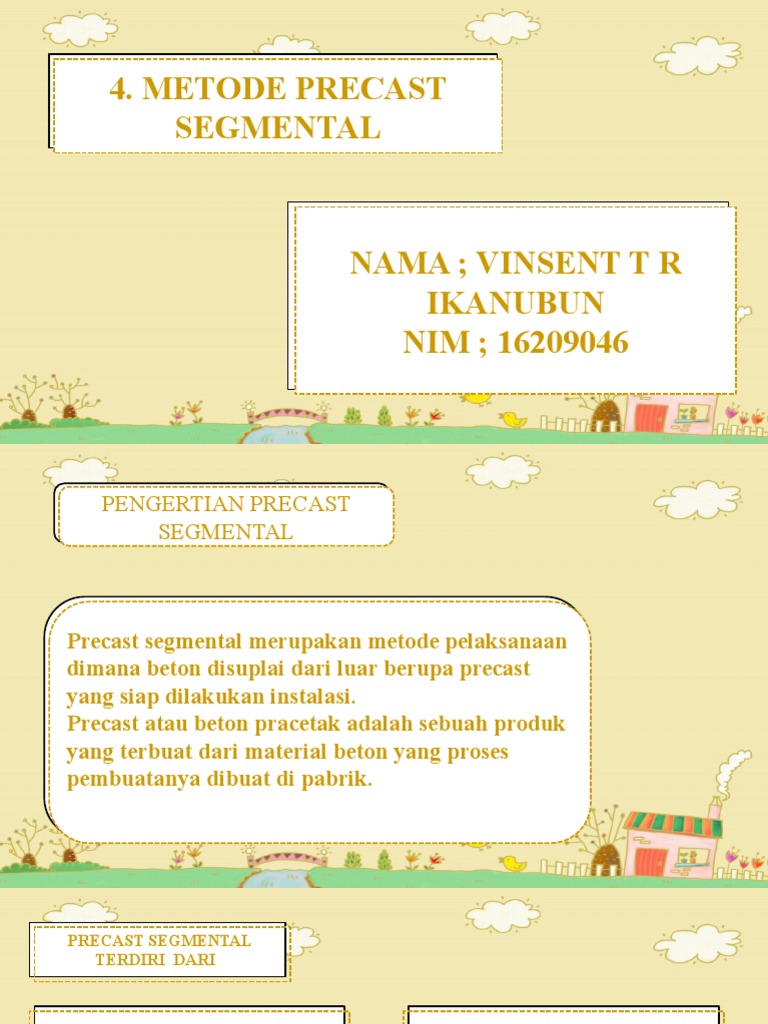 Metode Precast Segmental | PDF | Teknologi & Rekayasa