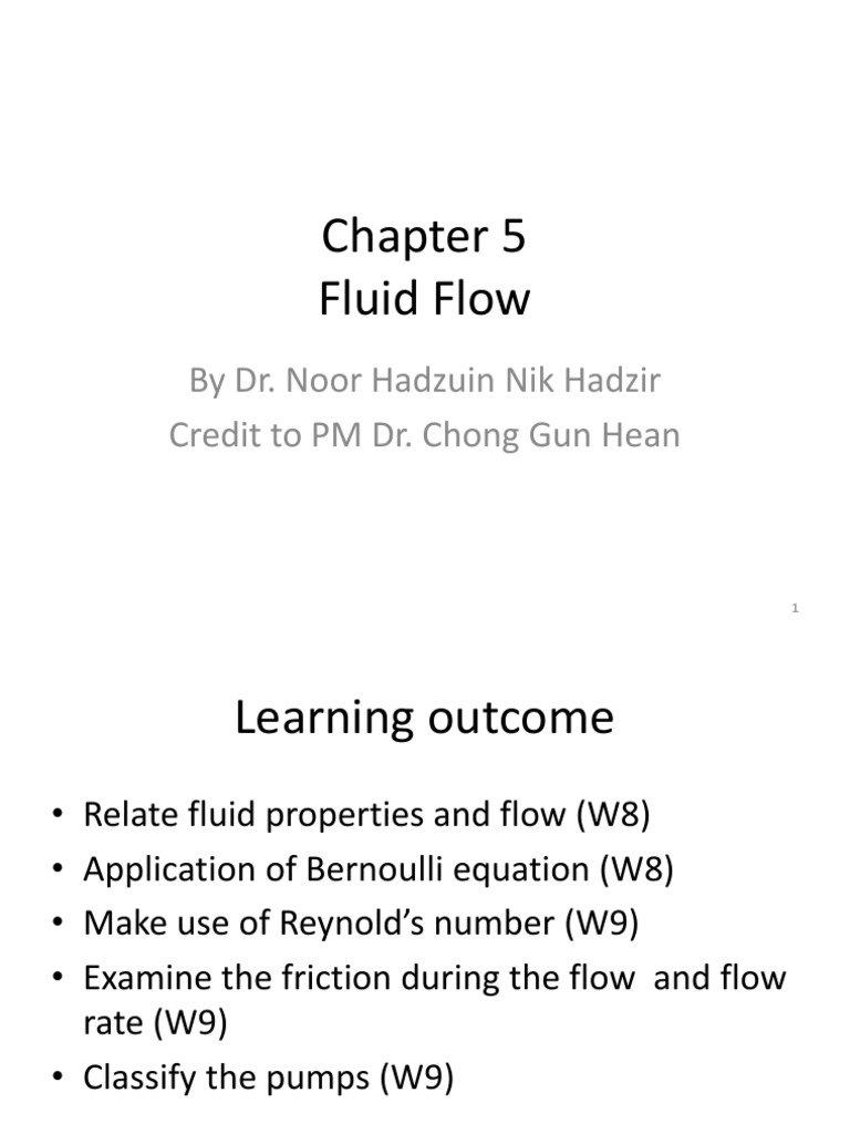 Fluid Flow P1 | PDF | Fluid Mechanics | Viscosity