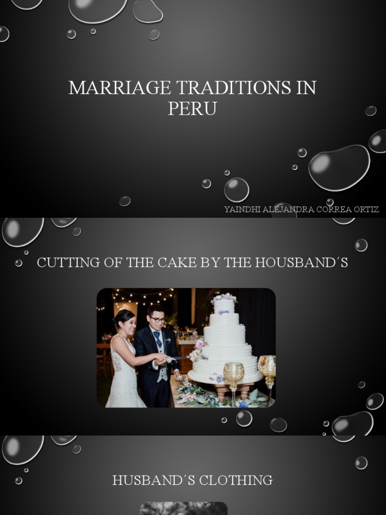 Peruvian Marriage Traditions | PDF