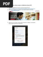 Tutorial Biblioteca Virtual UPANA | PDF