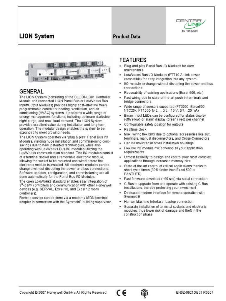 Lion Specification en | PDF | User Interface | Electrical Connector