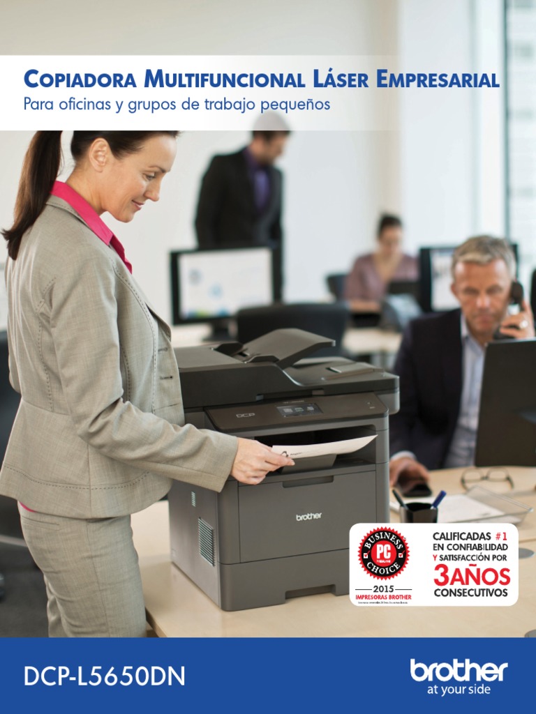 DCP-L5650DN Impresora Brother Multifuncional | PDF | Microsoft Windows | Informática