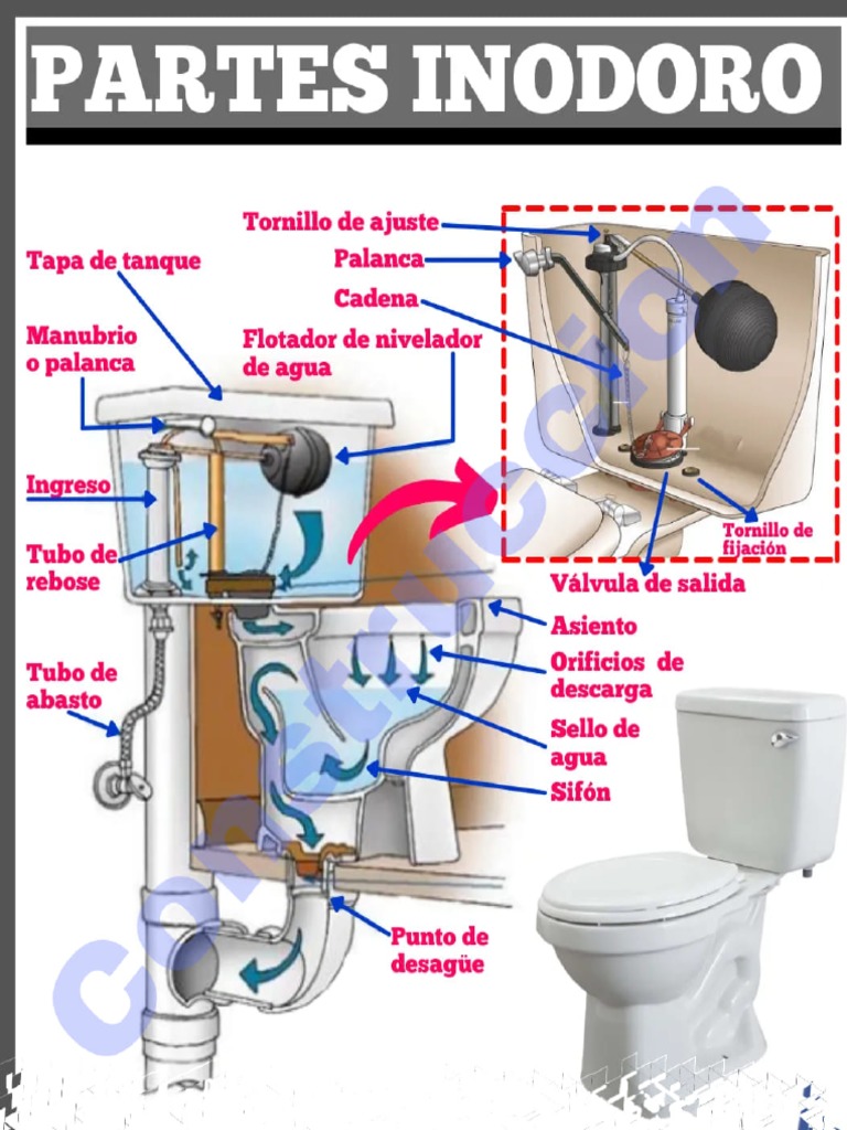 Partes Inodoro | PDF