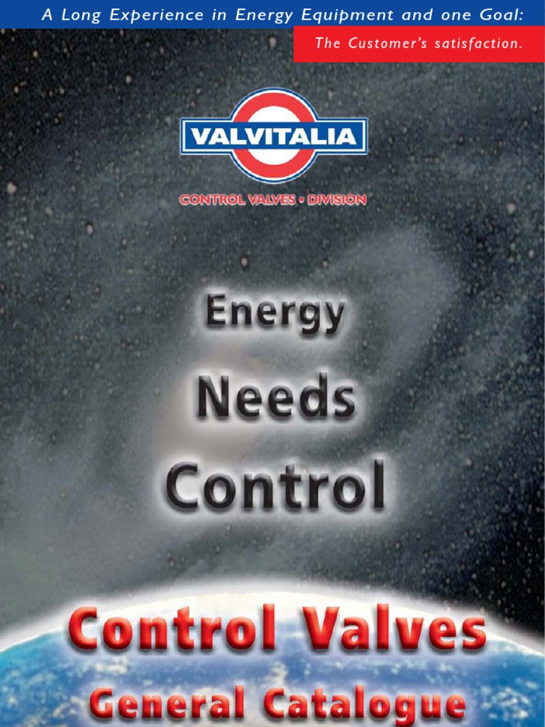 Control+Valves General+Catalogue Valvitalia | PDF | Valve | Actuator