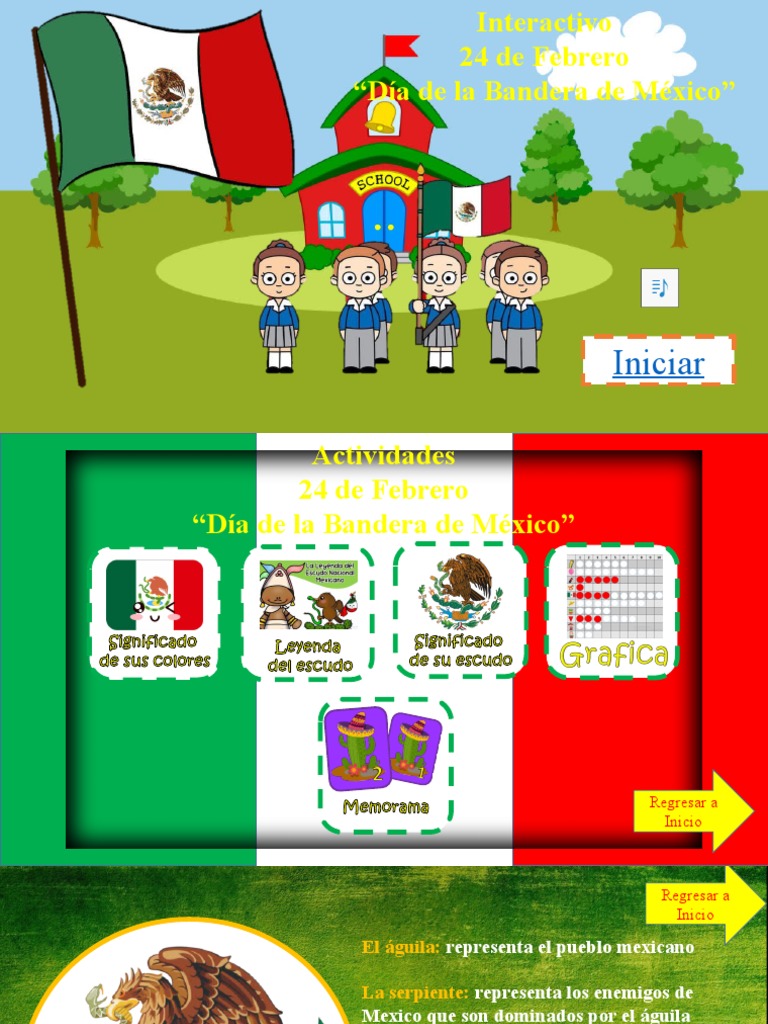 Interactivo Dia de La Bandera | PDF