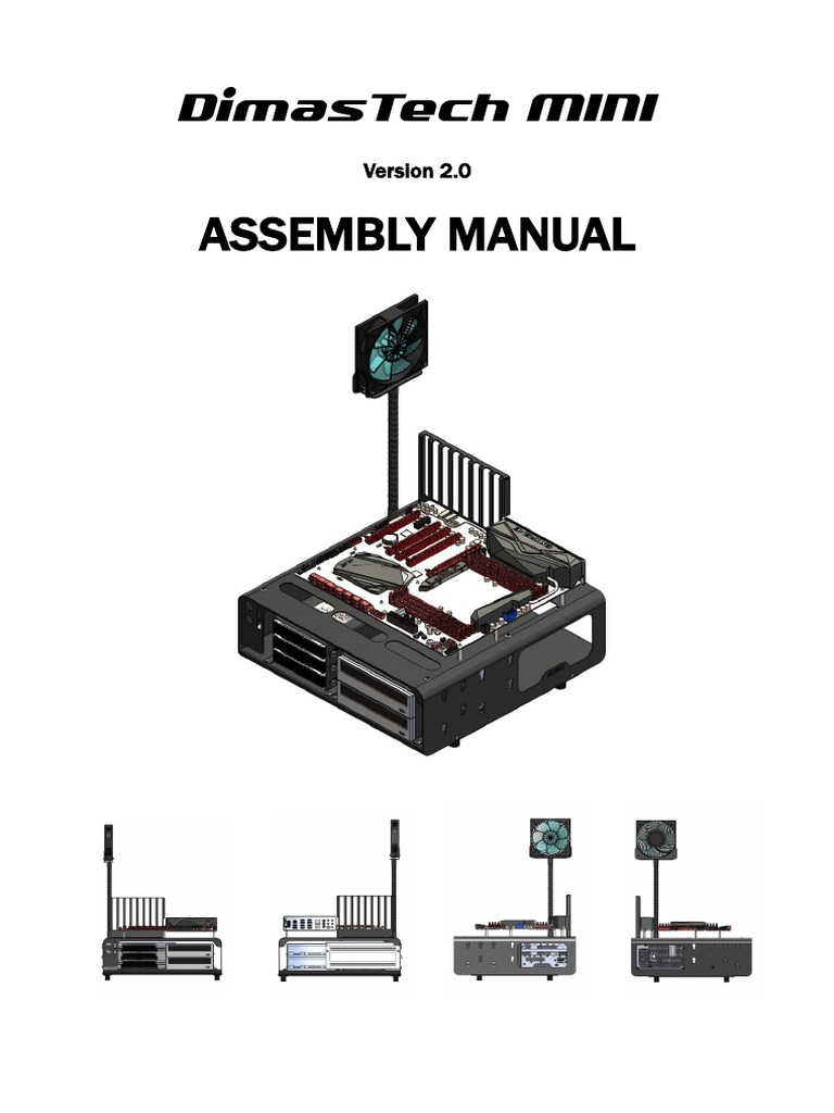 DimasTech Mini V2.0 Assembly Guide | PDF | Screw | Nut (Hardware)