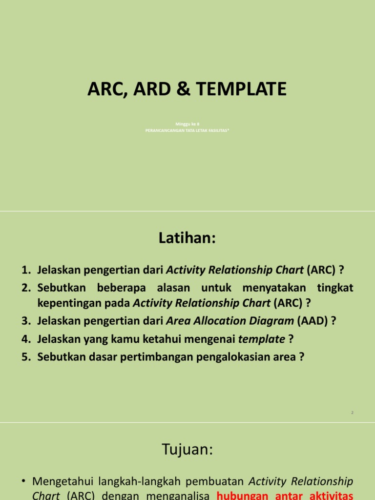 Panduan Activity Relationship Chart (ARC) | PDF | Komputer