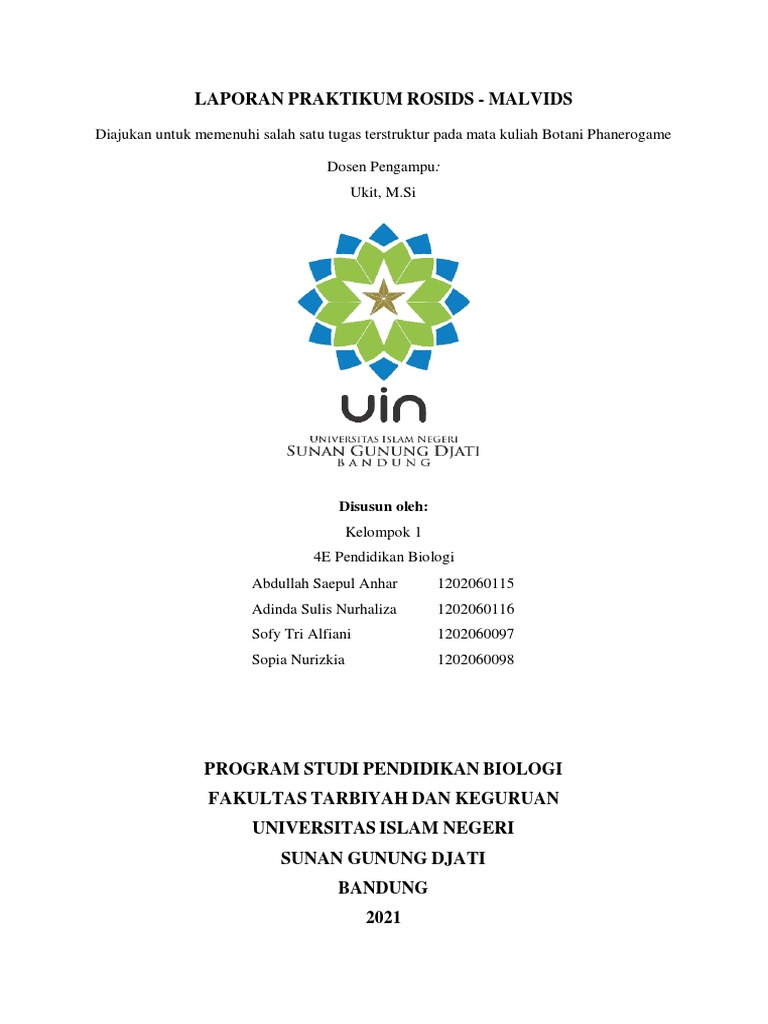 Ciri dan Spesies Malvids dalam Botani | PDF
