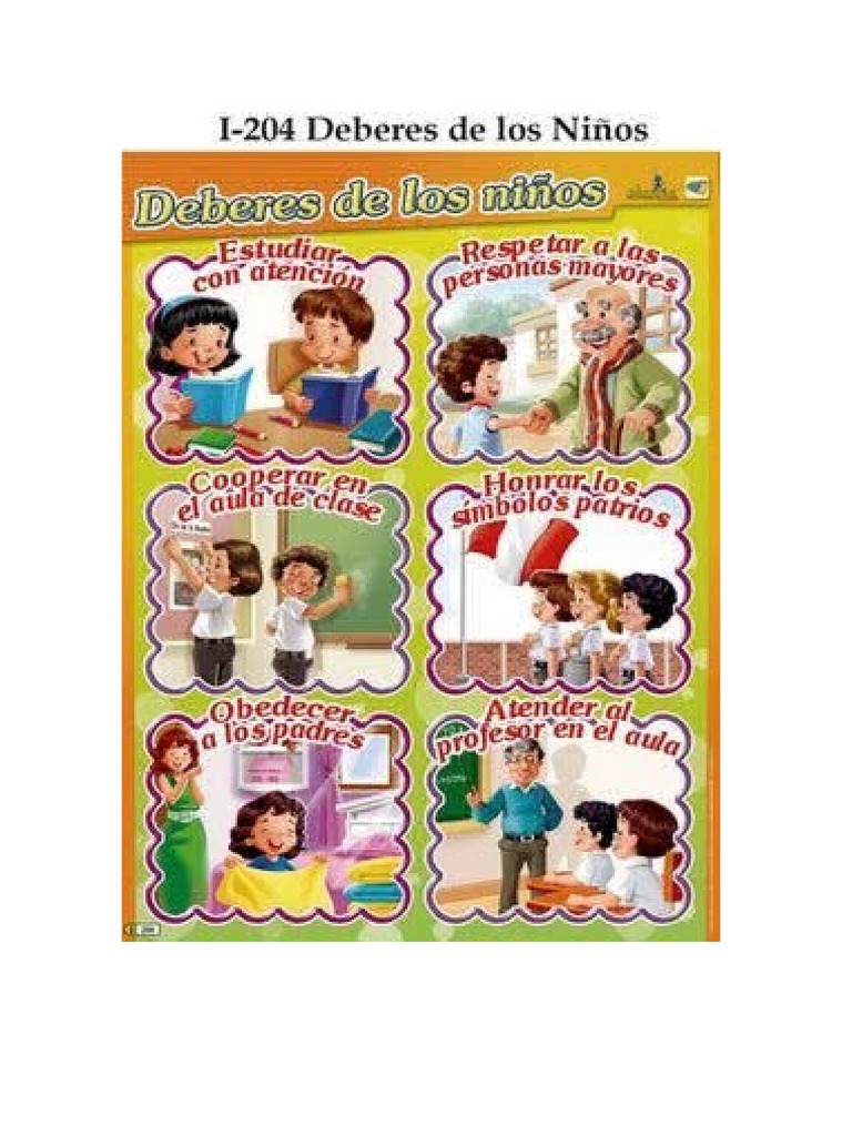 Deberes y Derechos | PDF