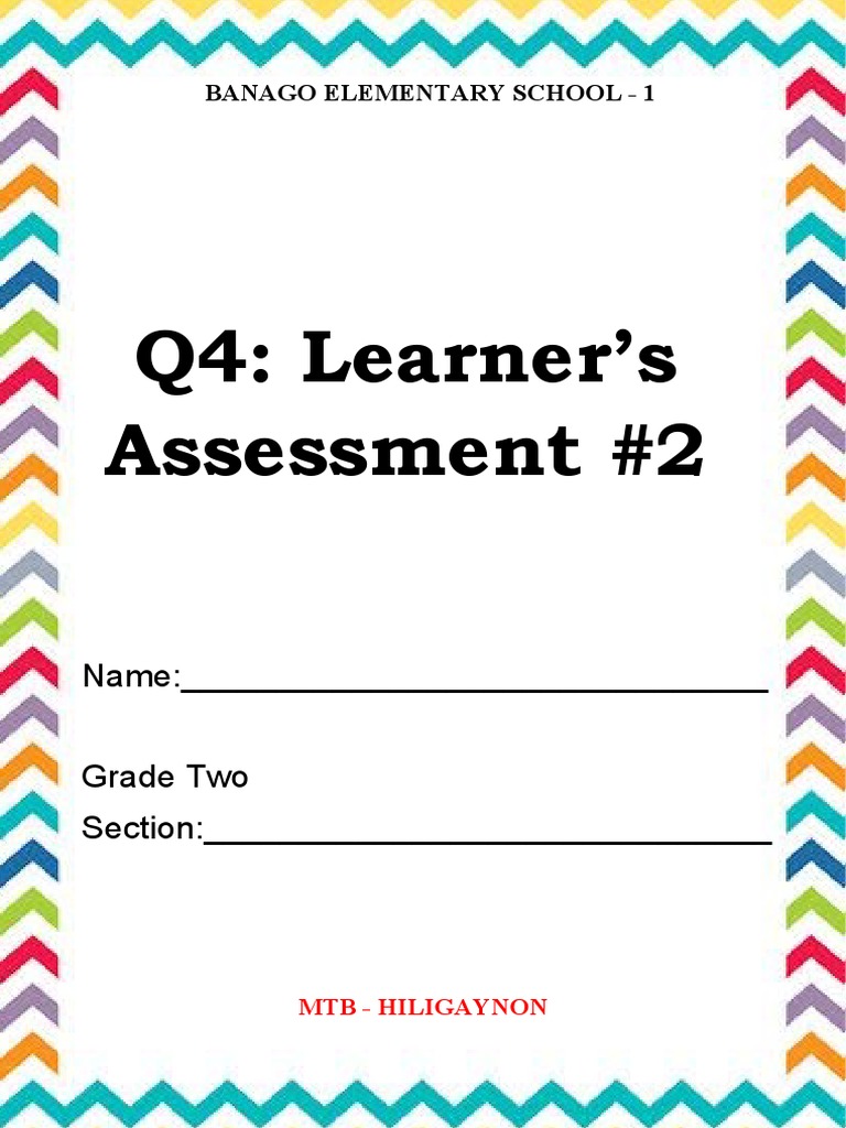 Q4 Learner's Assessment 2 | PDF