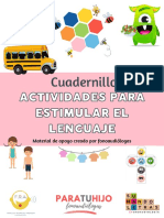 Cuadernillo Estimulación Lenguaje 2 - 3 Años | PDF | Color