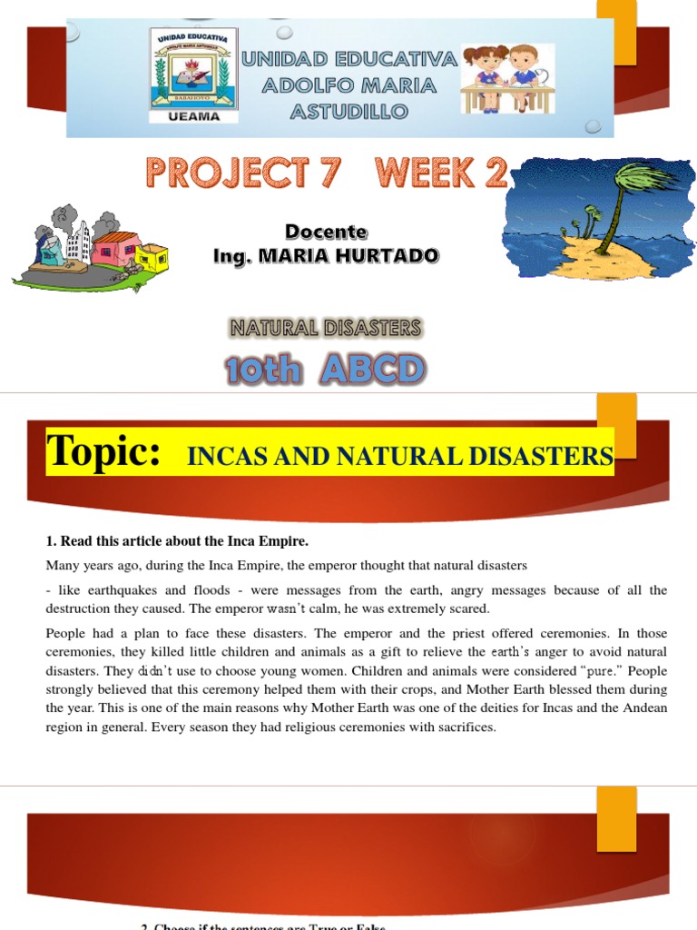 10mo Egb Ingles Proyecto 7 Semana 2 | PDF | Foreign Language Studies
