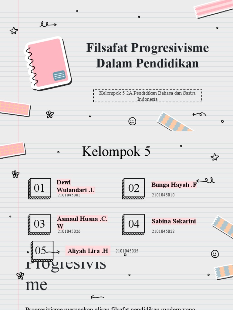 Progresivisme Kelompok 5 | PDF | Kesehatan Holistik | Sains & Matematika