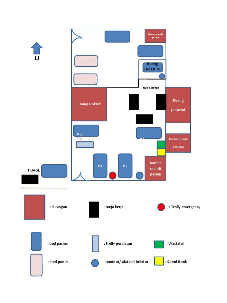 Denah IGD Rumah Sakit dan Fasilitas | PDF