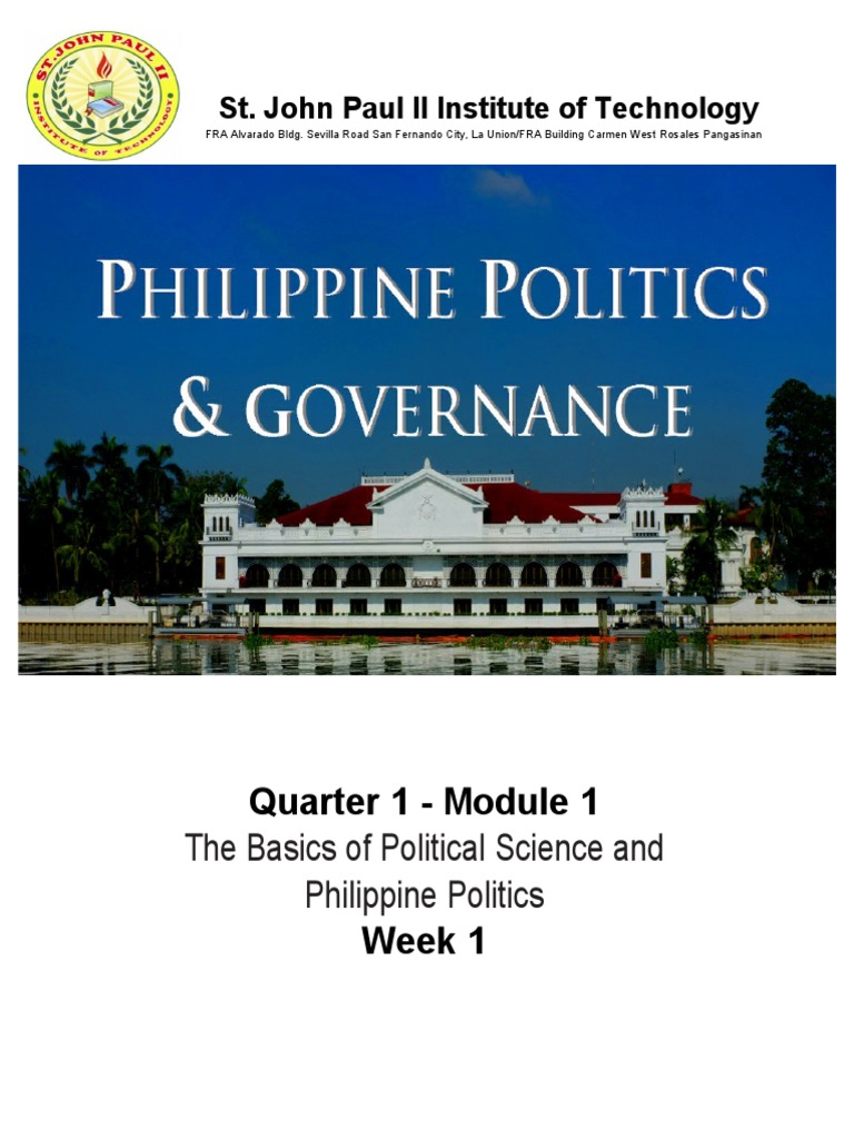 Understanding Philippine Politics: An Introduction to the Fundamentals ...