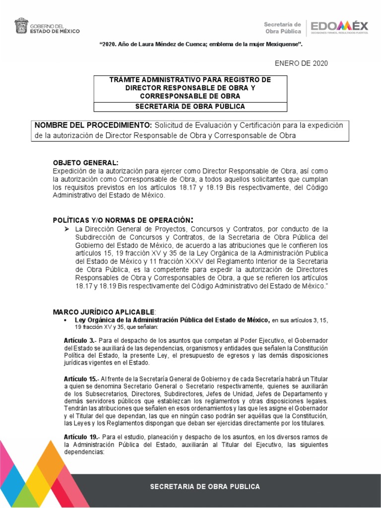 Manual para realizar el trámite administrativo para Registro de ...