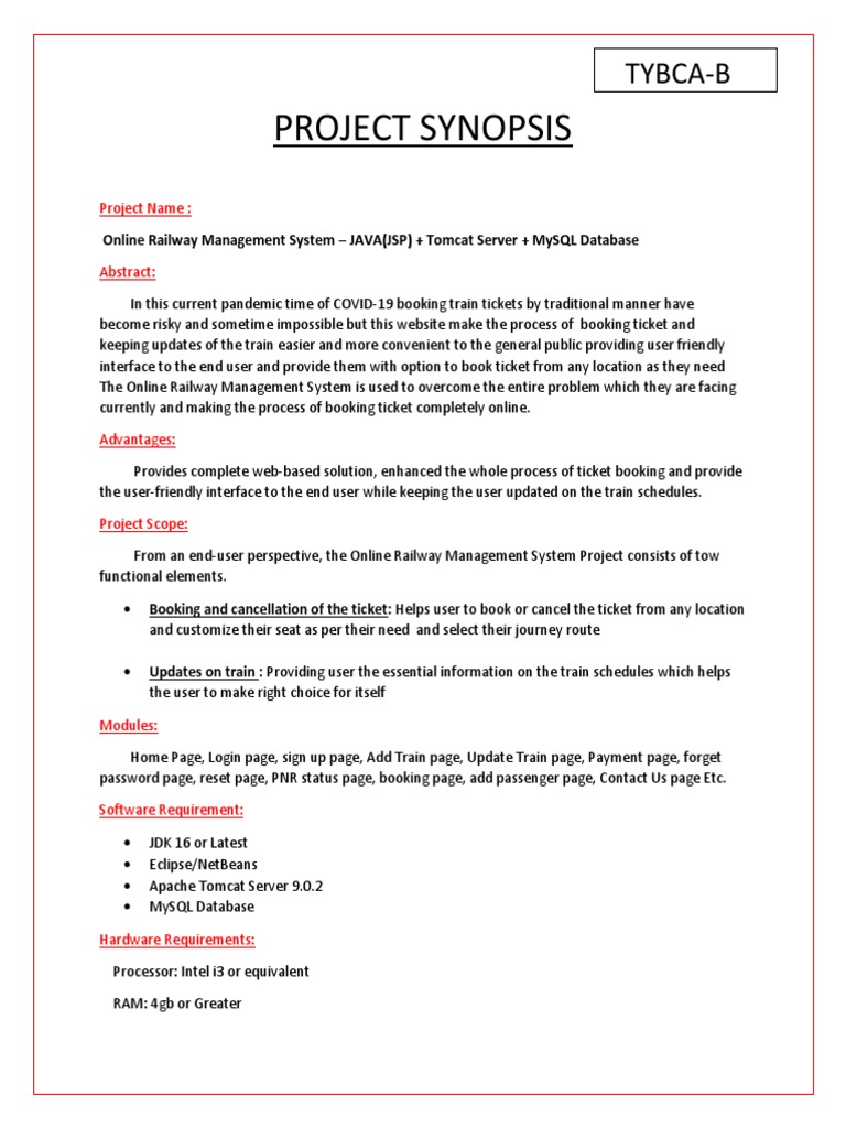 Online Railway Management System Overview | PDF | Databases | My Sql