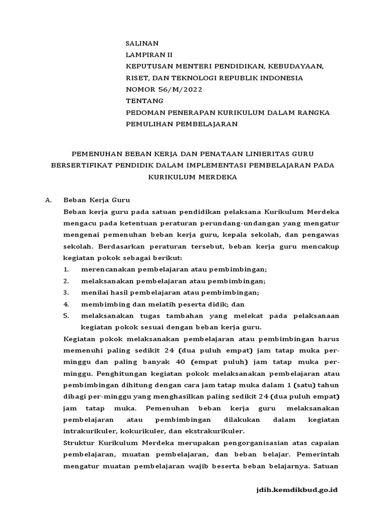 Linieritas Serdik Dan Mapel SMK PK | PDF