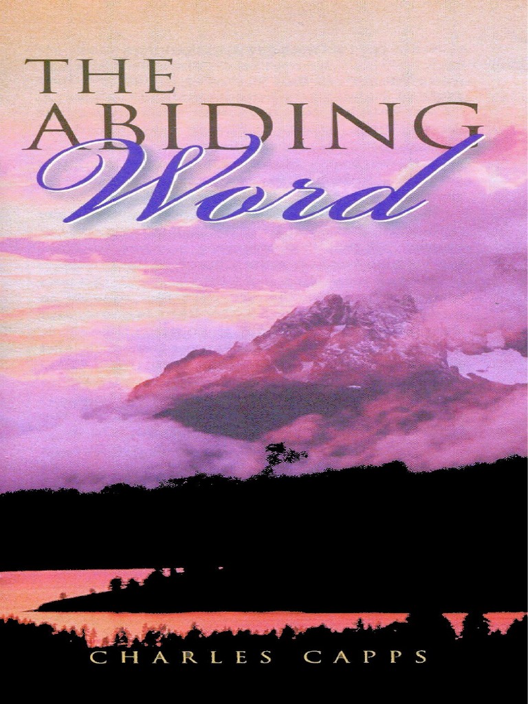 (Charles Capps) The Abiding Word (PDF) (Z-Lib.o | PDF | Jesus | Gospel Of Matthew