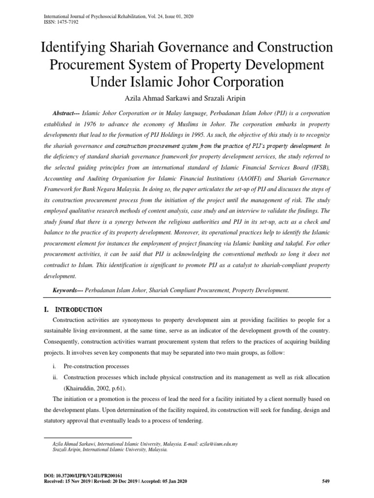 Identifying Shariah Governance and Construction | PDF | Islamic Banking ...