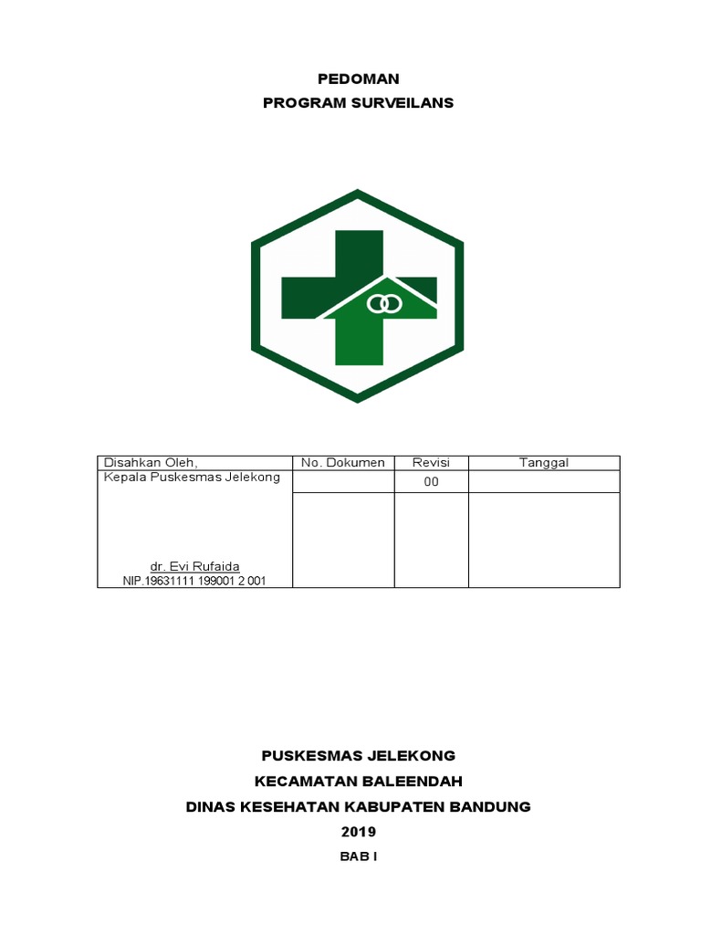 Pedoman Surveilans | PDF